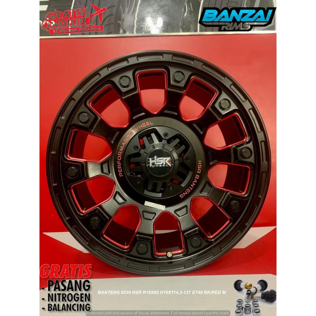 Jual Velg Mobil Offroad Ring 18 Untuk Wuling Almaz Innova Zenix Expander Rubicon dll Pelek ...