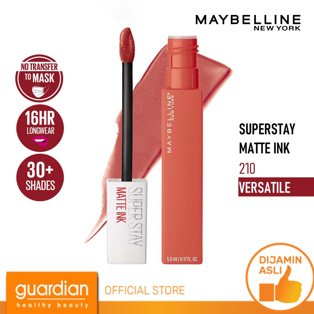 Jual KODE T9L3 MAYBELLINE Superstay Matte Ink 21 Versatile Liquid ...