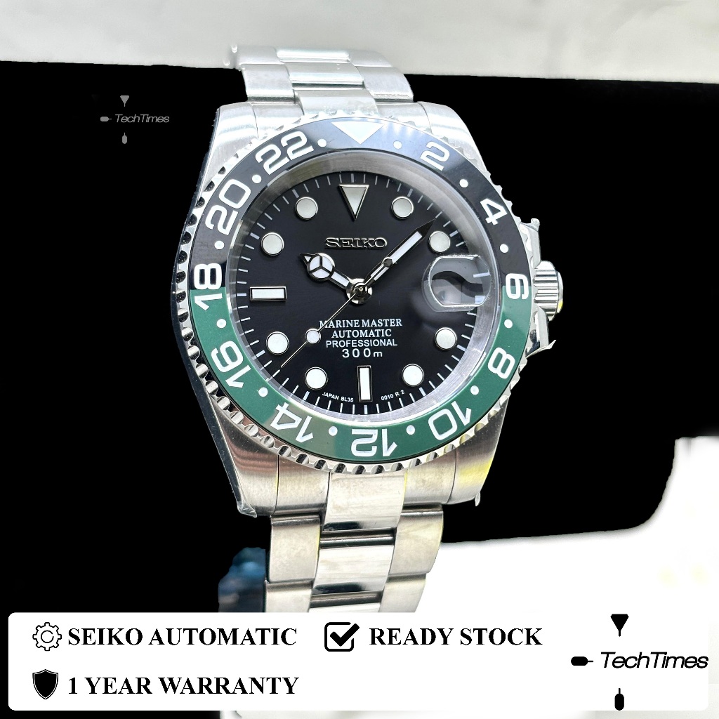 Jual Seikomod Sprite NH35 Watch Automatic Seiko Mod | Shopee Indonesia