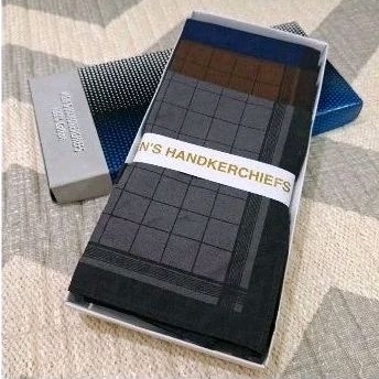 Jual 6pcs Saputangan pria ukuran 45X45CM bahan katun premium/Selampe ...