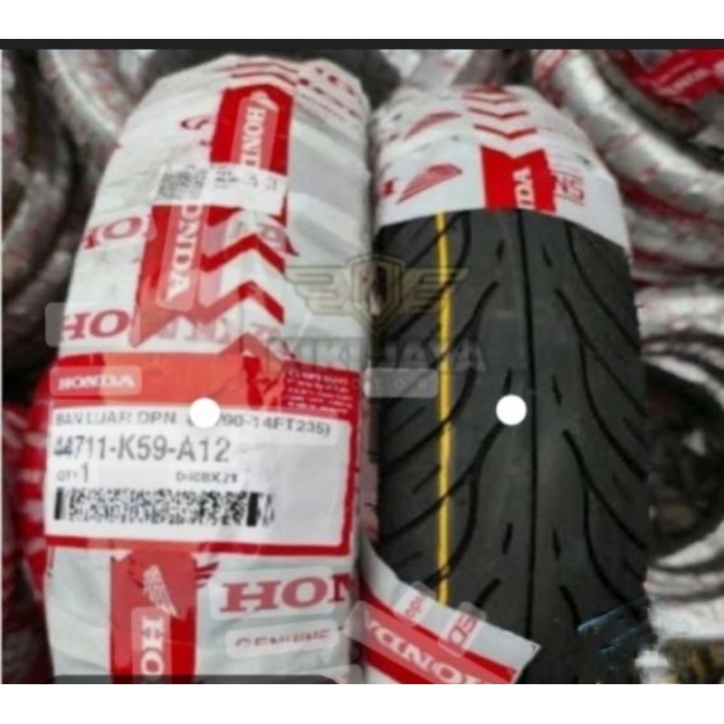 Jual BAN VARIO BEAT TUBLES STANDAR HONDA DEPAN80/90-14 JENIS SEMUA ...