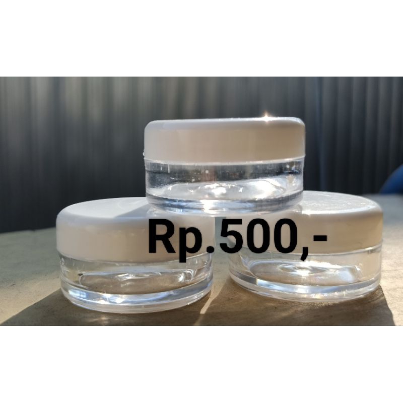 Jual pot cream 5gr isi 250/pcs | Shopee Indonesia