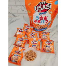 Jual usagi puff gandum SHAREPACK 64 gram caramel / coklat | Shopee ...
