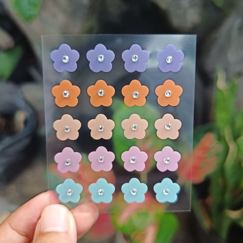 Jual Flower Diamond Acne Patch Bunga Viral | Shopee Indonesia