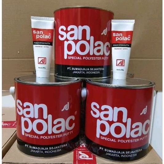 Jual Dempul Sanpolac 4KG | Shopee Indonesia