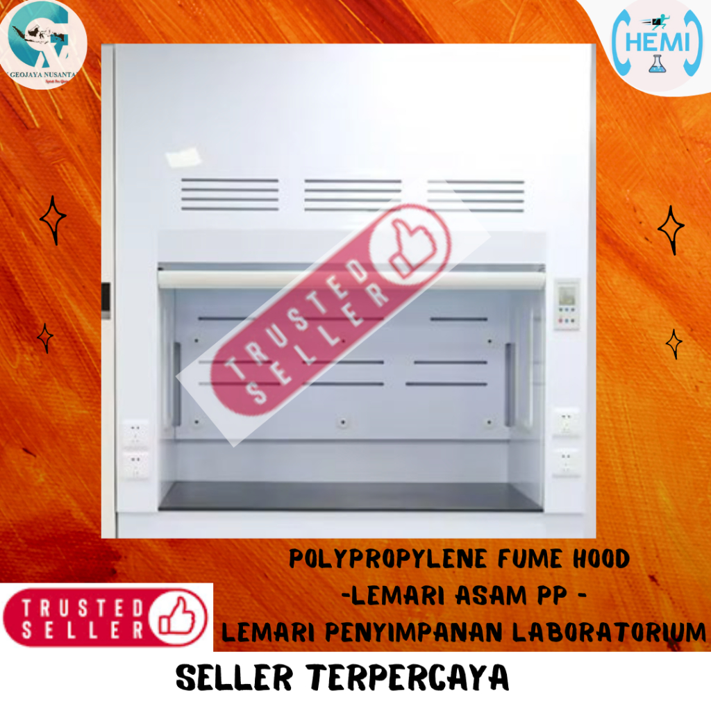 Jual Polypropylene Head Fume Hood - Lemari Asam PP 100 - Lemari ...