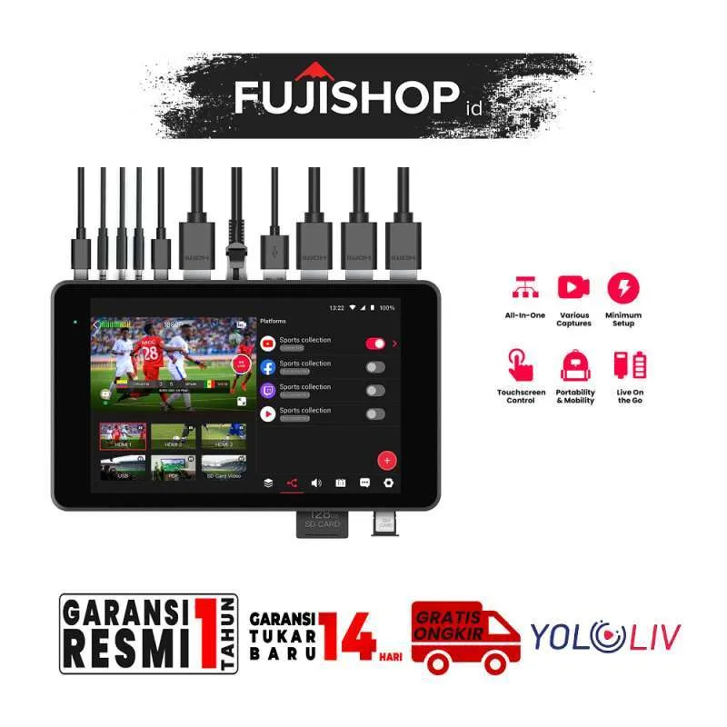 Jual YoloLiv YoloBox Pro Portable Encoder Live Streaming | Shopee Indonesia