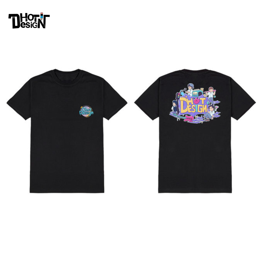 Jual Baju Kaos Dhot Design Edisi Geng 4G Bahan Premium Combed 24S(new ...