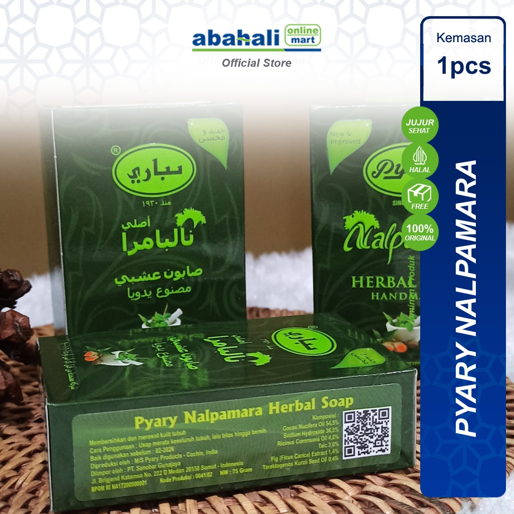 Jual Pyary Nalpamara BPOM Resmi 100% Original Sabun Arab Herbal Berkualitas | Shopee Indonesia