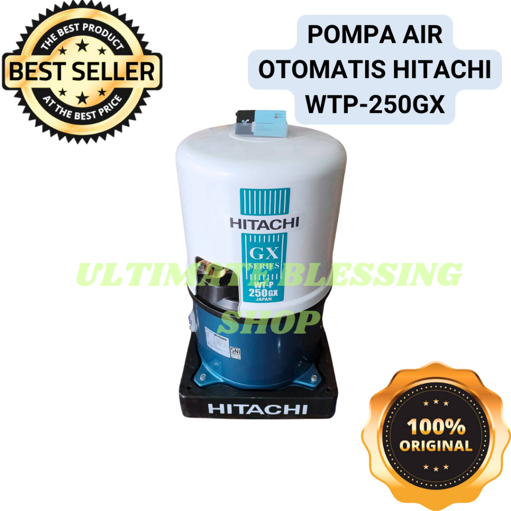 Jual Pompa Air Otomatis Hitachi WT-P 250GX Original Berkualitas - Ultimate Blessing Shop ...
