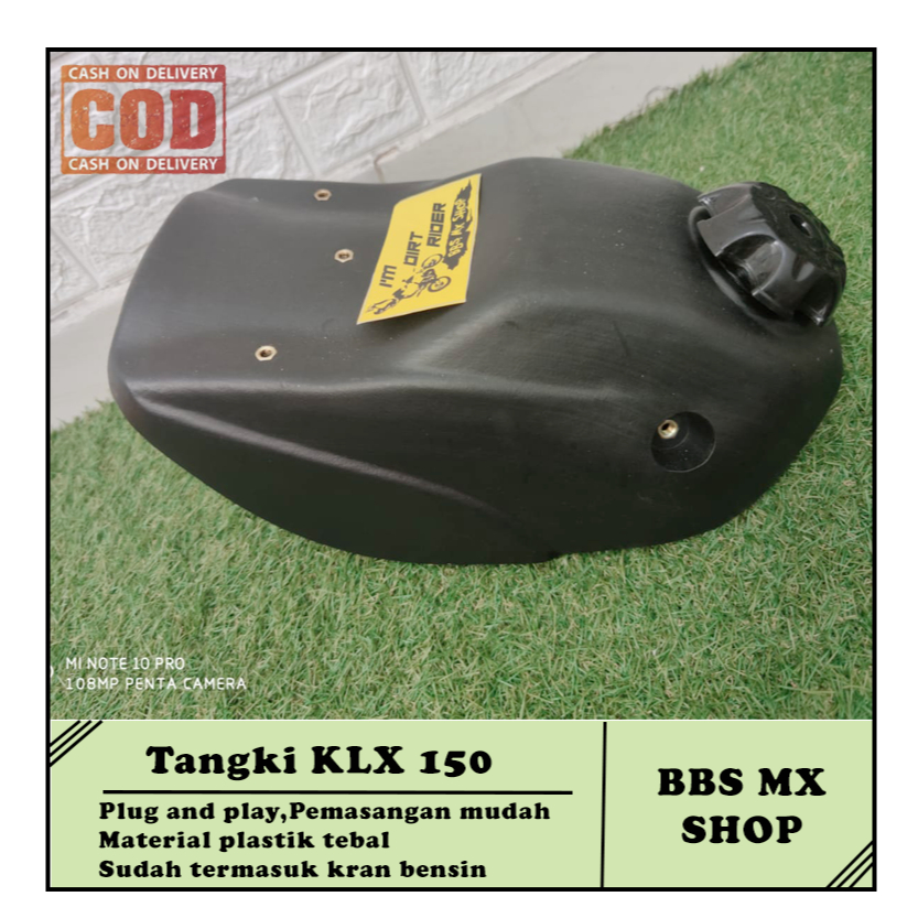 Jual Tengki Klx 150 Rangka Tunggal tengki Klx BF l 2015 Rangka tunggal ...