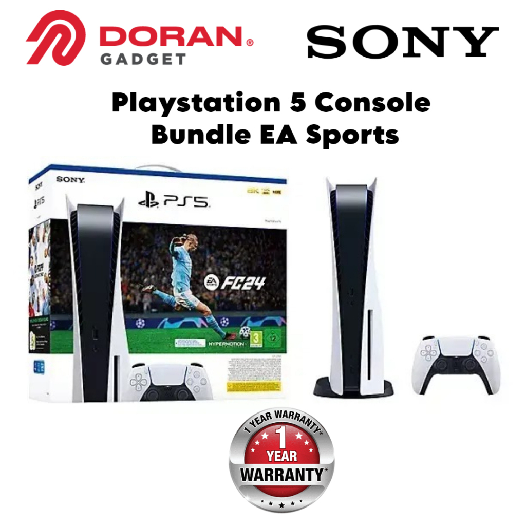 Jual Sony PlayStation 5 PS5 Console Bundle EA Sports FC 24 & 1 Stick ...
