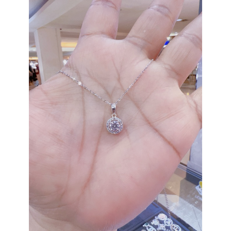 Jual ‼️TANYASTOCK‼️TOKOMASCROWNLOKASARI!!KALUNG SET LIONTIN MAS PUTIH ...