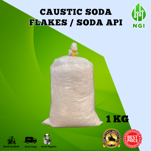 Jual Soda Api 1 kg, caustic soda flake | Shopee Indonesia