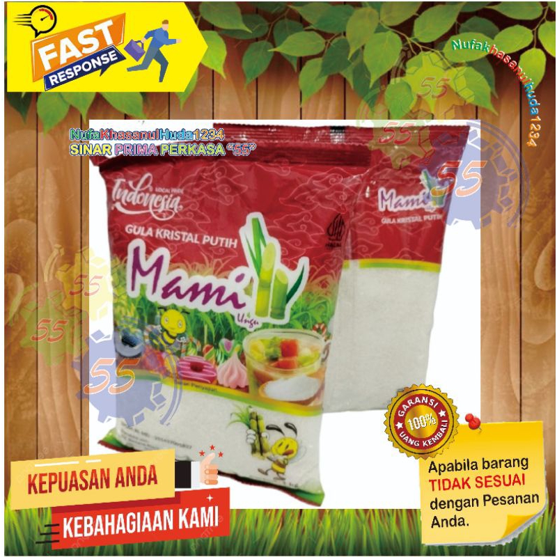 Jual Gula Kemasan MAMI 1kg Murah | Shopee Indonesia