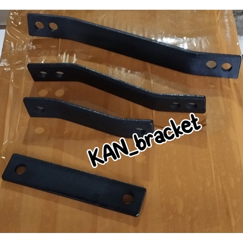 Jual 10cm lurus Bracket Bereket Knalpot Model Lurus Plat Besi Tebal ...