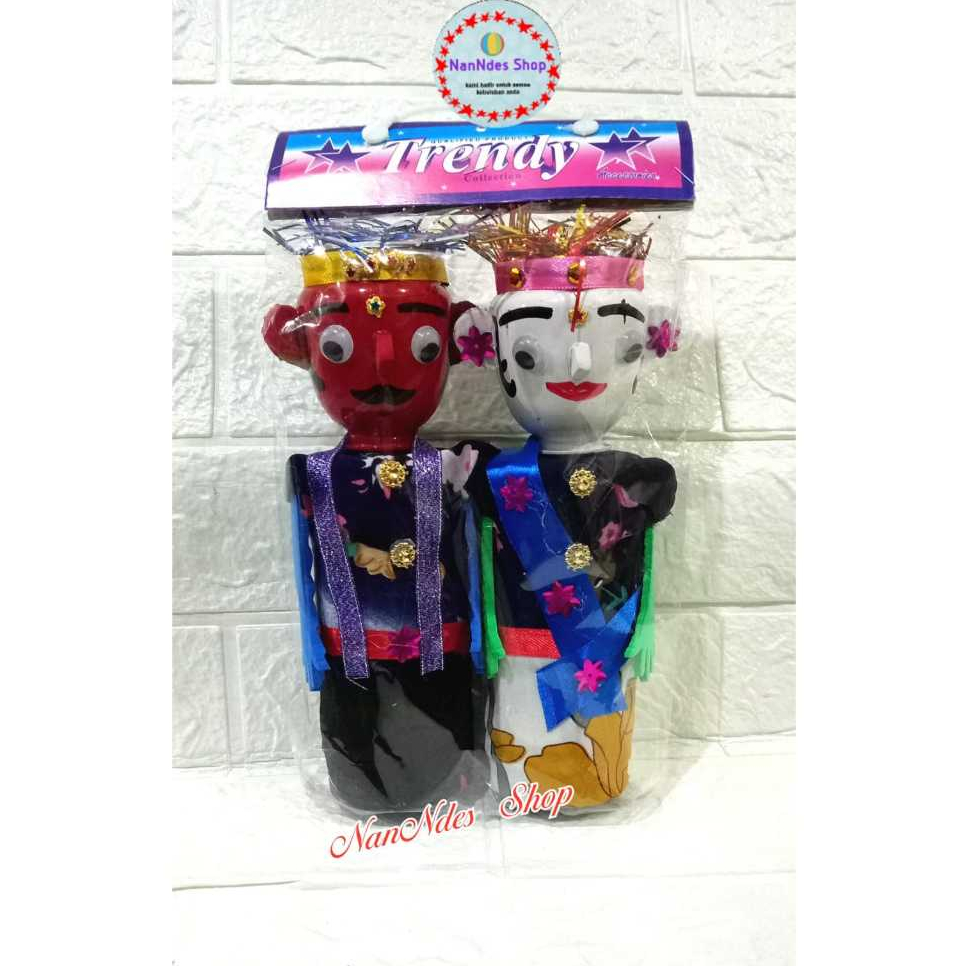 Jual Ondel Ondel Boneka Khas Tradisional Jakarta Betawi BESAR dan KECIL ...