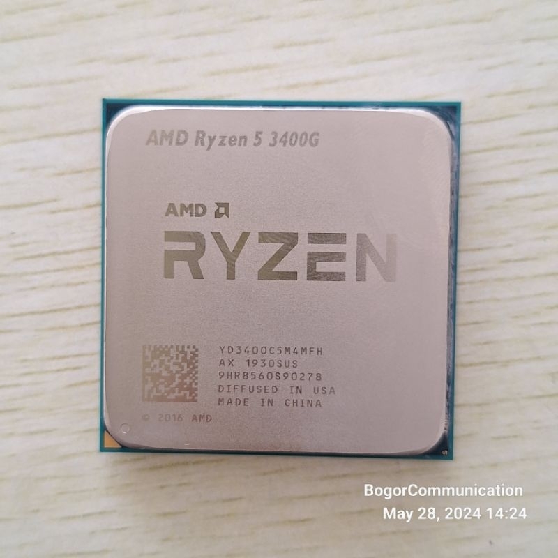 Jual Processor AMD Ryzen 5 3400G Socket AM4 4 Core 8 Thread Up To 4 ...