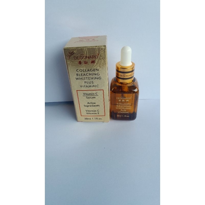 Jual SERUM DEONARD COLLAGEN BLEACHING WHITENING PLUS VIT C | Shopee ...