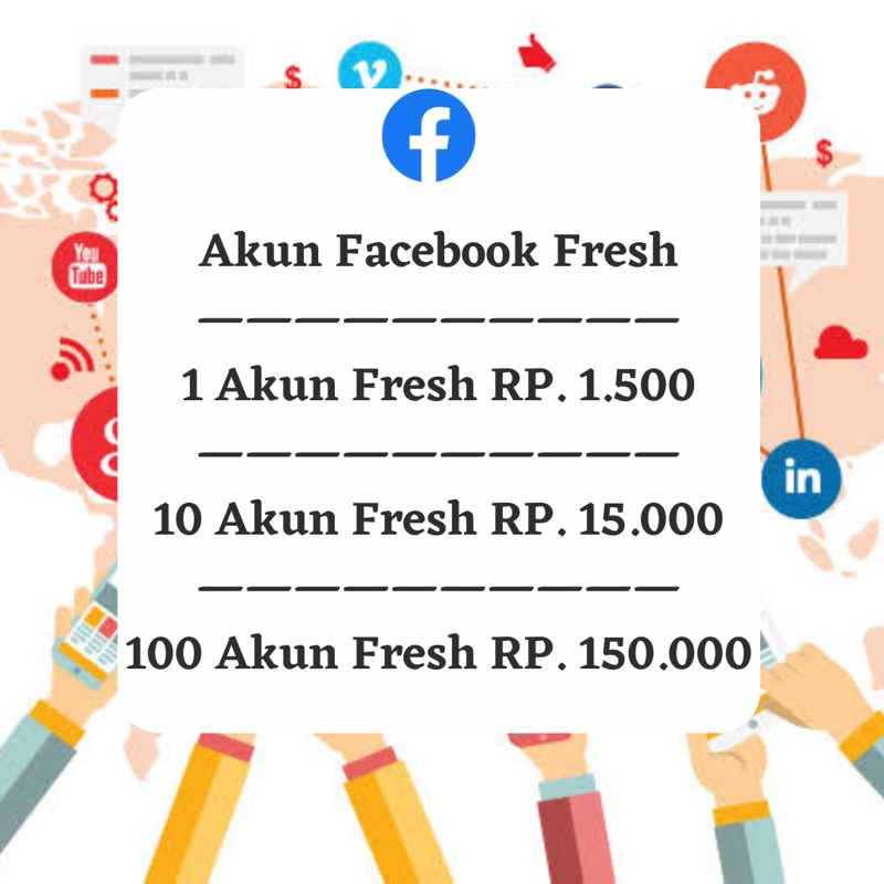 Jual AKUN FB FRESH PROFIL TERMURAH BERGARANSI | Shopee Indonesia