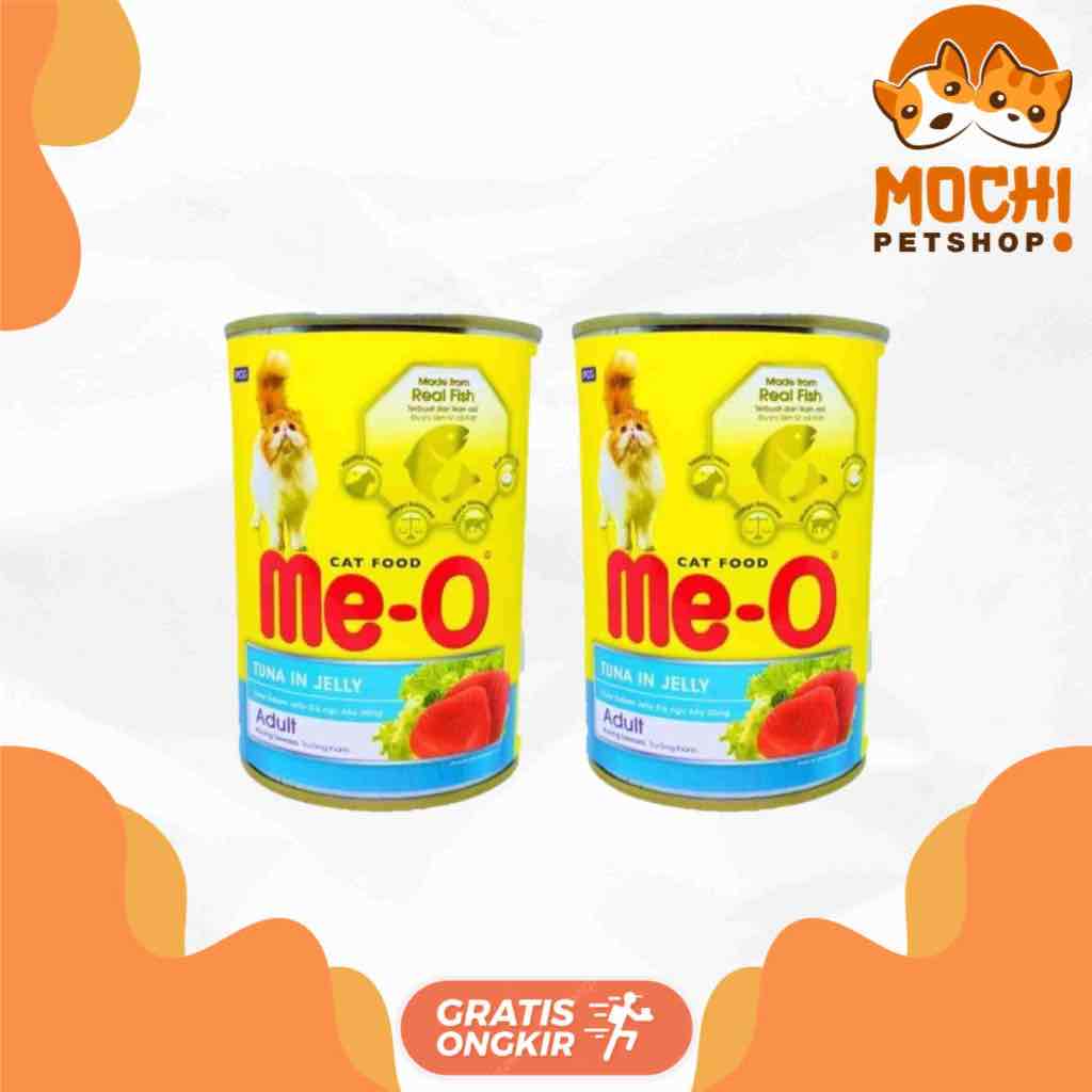 Jual ME-O KALENG TUNA 400gr Wet Food Makanan Basah Kucing MEO Kaleng ...