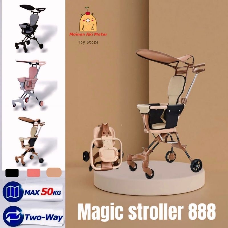 Jual Magic Stroller Bayi Murah Stroller Anak Kreta Bayi Dorong Roda 4 ...