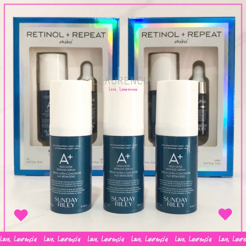 Jual SUNDAY RILEY A+ High Dose Retinol retinoid Serum travel size 8 ML ...