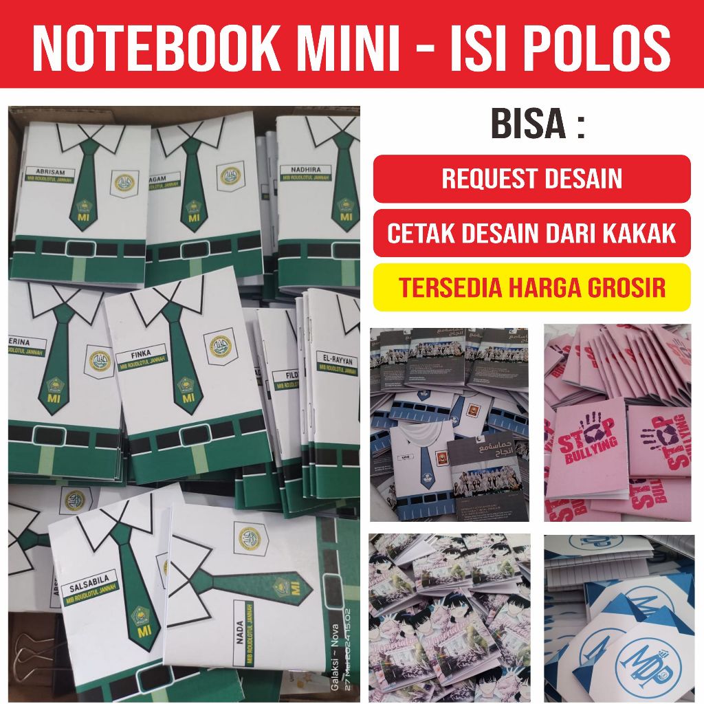 Jual AESTHETIC BOOK MINI CUSTOM NOTE BOOK CUTE MINI BOOK NOTE NOTEPAD ...