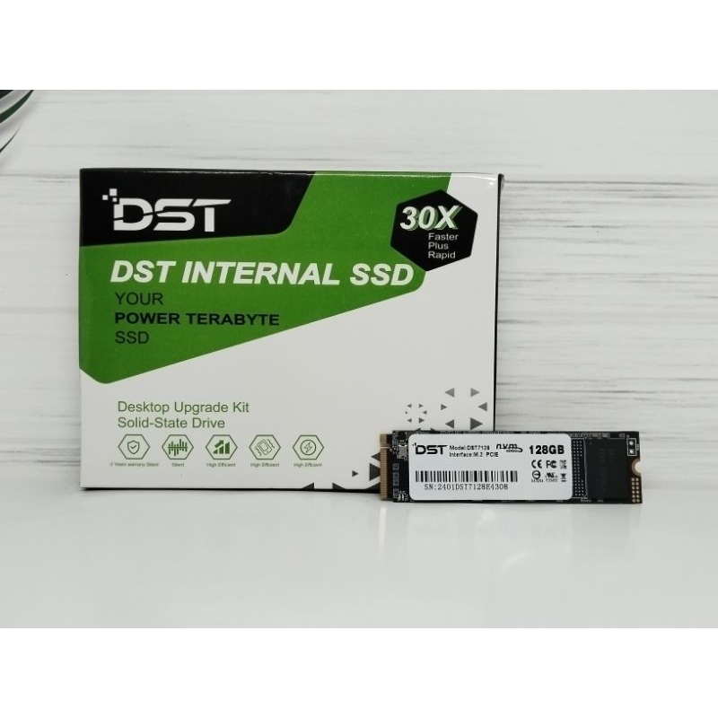 Jual PROMO ~ SSD M2 NVMe Pcie DST 128GB Garansi 5tahun | Shopee Indonesia