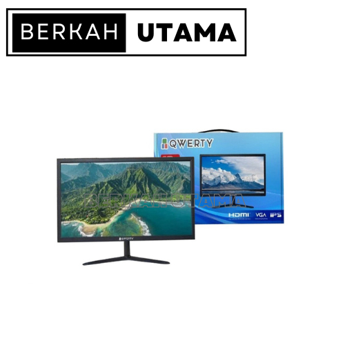 Jual MONITOR LED QWERTY QM-19VH 19 INCH HDMI VGA 3ms DISPLAY IPS 75Hz ...