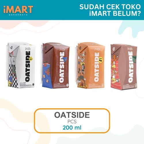 Jual Oatside Mini Susu Oat Milk Straw 200 ml | Shopee Indonesia