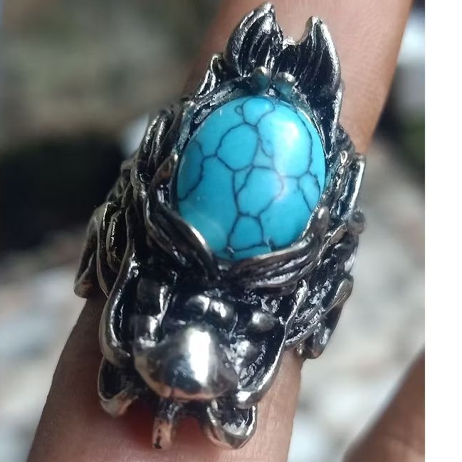 Jual natural pirus ring naga | Shopee Indonesia