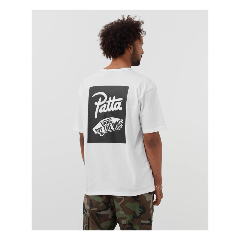 Jual Vans Vault X Patta Logo Tshirt White (BNWT) | Shopee Indonesia
