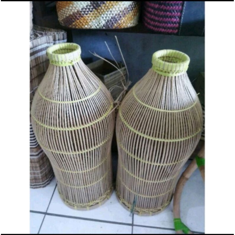 Jual wuwu bambu bubu perangkap ikan perangkap udang tradisional ukuran ...