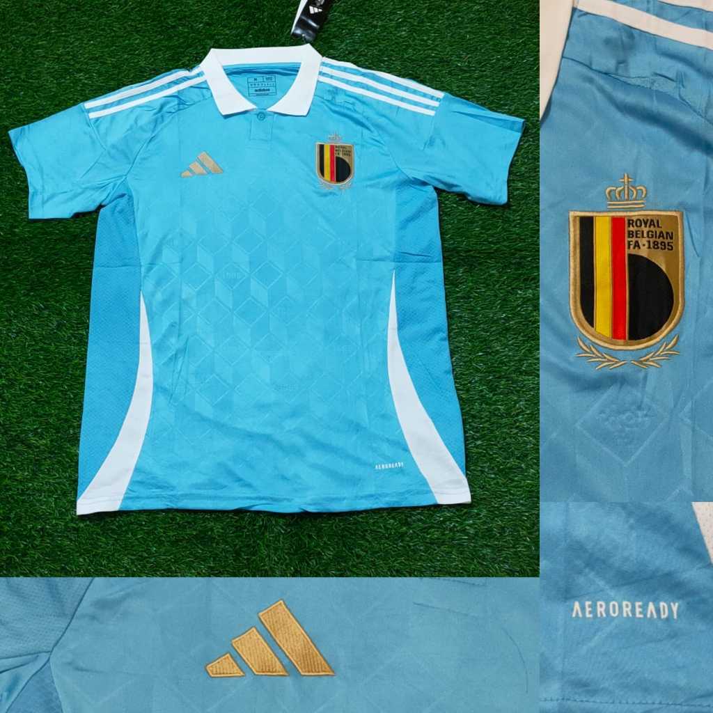 Jual JERSEY BELGIA AWAY EURO 2024 GRADE ORI | Shopee Indonesia