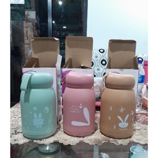 Jual Botol Kaca Kelinci Mini 330ml Botol Anak Rabbit | Botol Minum Anak ...