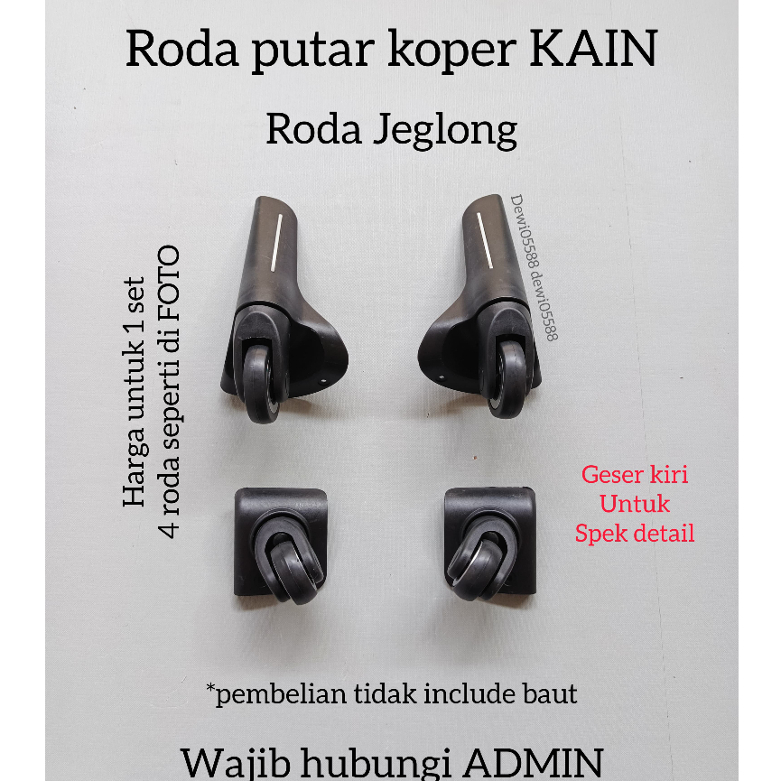 Jual RODA KOPER, RODA KOPER KAIN,RODA PUTAR 360,SPAREPART KOPER ...