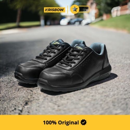 Jual Krisbow Rhea Sepatu Pengaman Safety Shoes Pengaman Kaki - Hitam ...