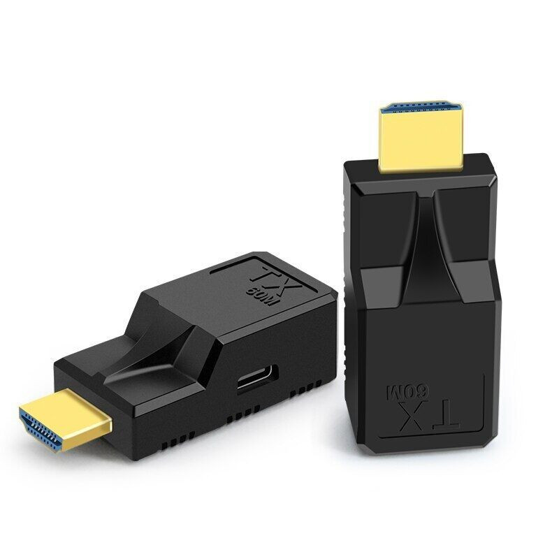 Jual Converter HDMI Extender 60meter - HDMI to LAN 60M CAT5 CAT6 BOX ...