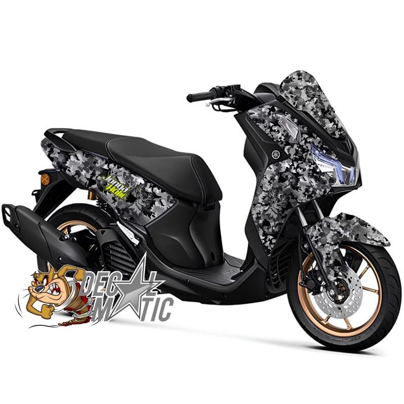 Jual Decal Lexi 155 Full Body Stiker Full Body Motor Yamaha Lexi 125 ...