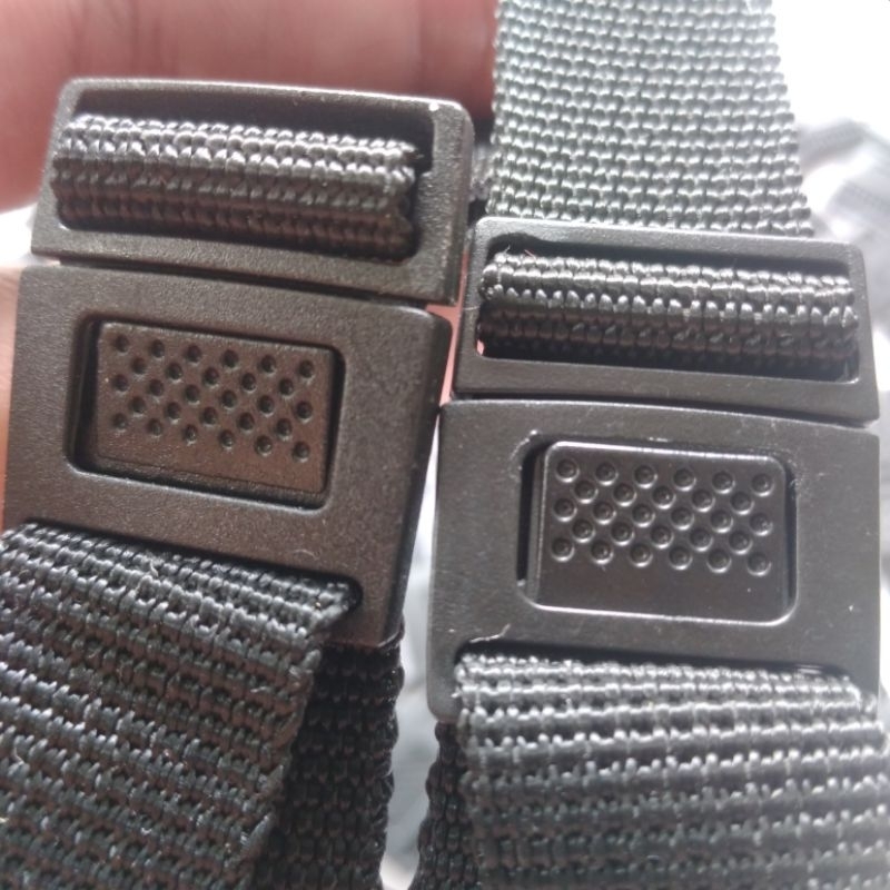 Jual Strap Klip Gesper Klik Topi Five Panel Tali Webbing 2cm | Shopee ...