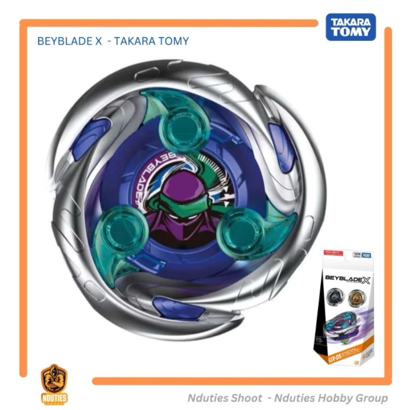 Jual PRIZE UX-05 01 Beyblade X Shinobi Shadow 1-80MN Takara Tomy ...