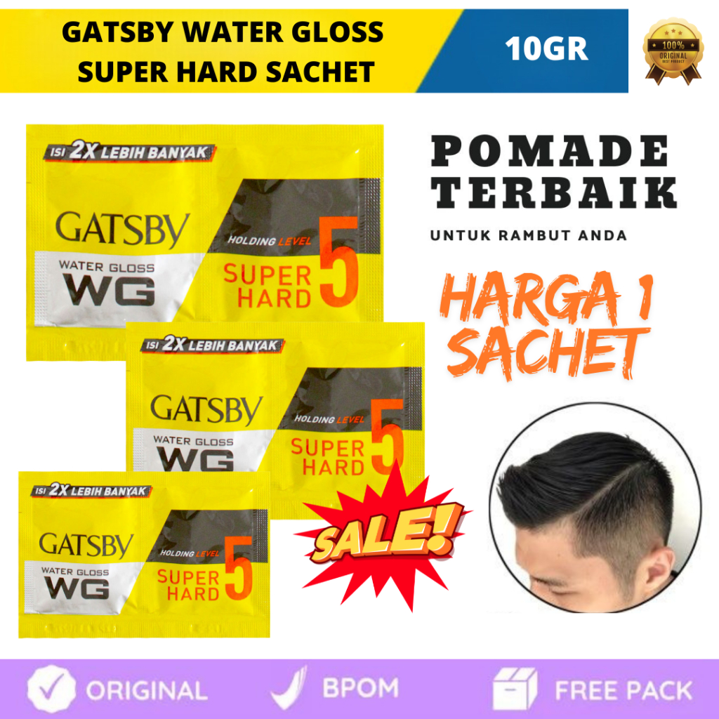 Jual 𝗤𝗨𝗘𝗘𝗡𝗖𝗢𝗦𝗠𝗘𝗧𝗜𝗖𝗦 - [HARGA GROSIR] Gatsby Pomade | Pomade Sachet ...