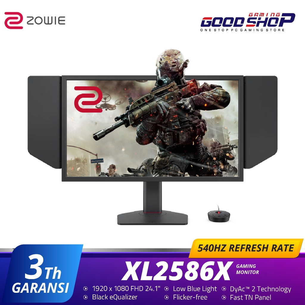 Jual BenQ ZOWIE XL2586X Fast TN 540Hz DyAc™ 2 Esport Gaming Monitor ...