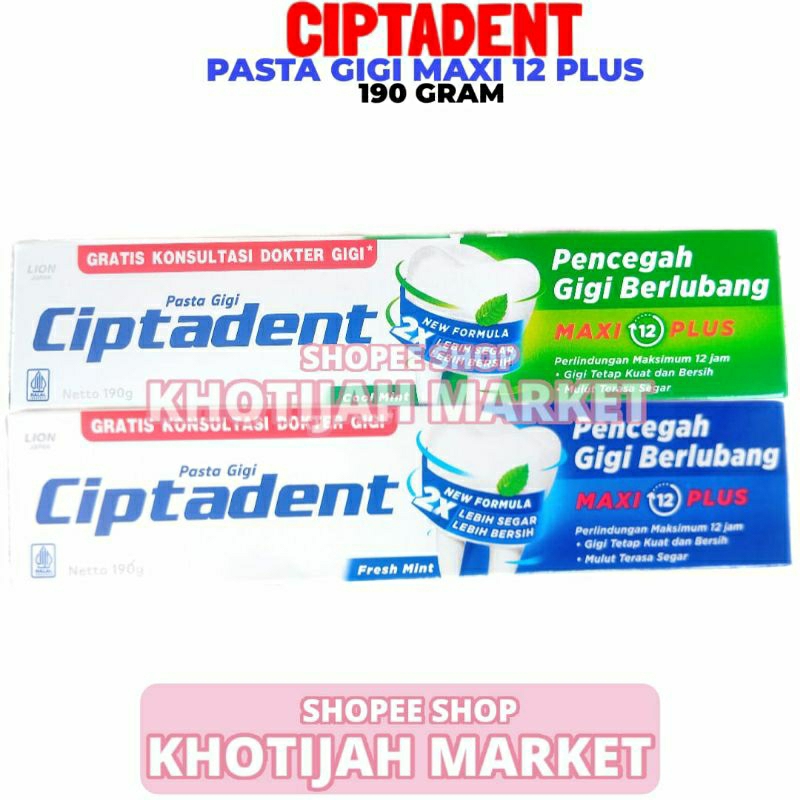 Jual Odol Ciptadent Pasta Gigi 190GR | Shopee Indonesia