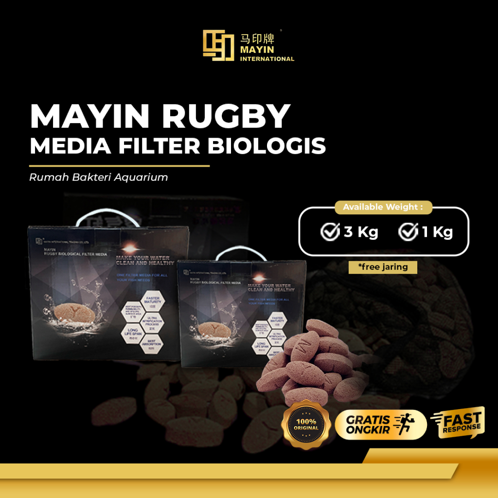 Jual Mayin International Rugby media filter biologis rumah bakteri ...