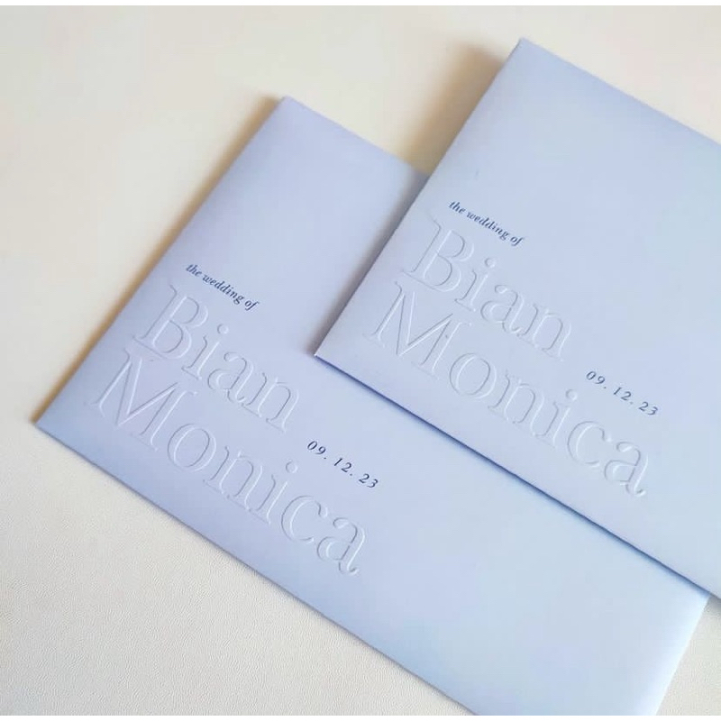 Jual Cetak UNDANGAN PERNIKAHAN AMPLOP HARD COVER EMBOS | Shopee Indonesia