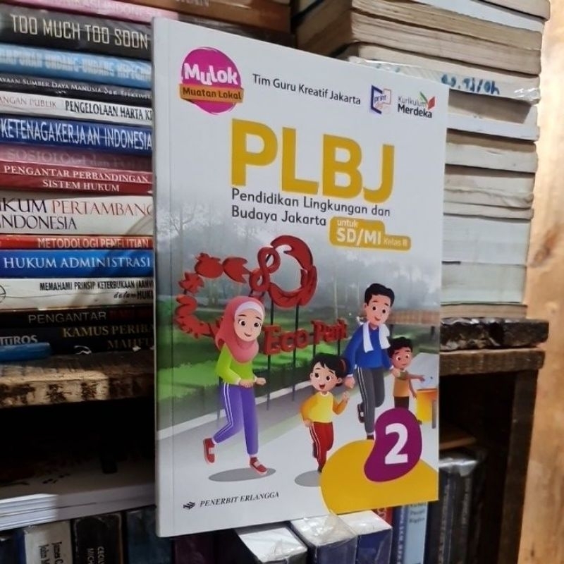 Jual PLBJ kelas 2 SD/MI KURIKULUM MERDEKA BY ERLANGGA | Shopee Indonesia