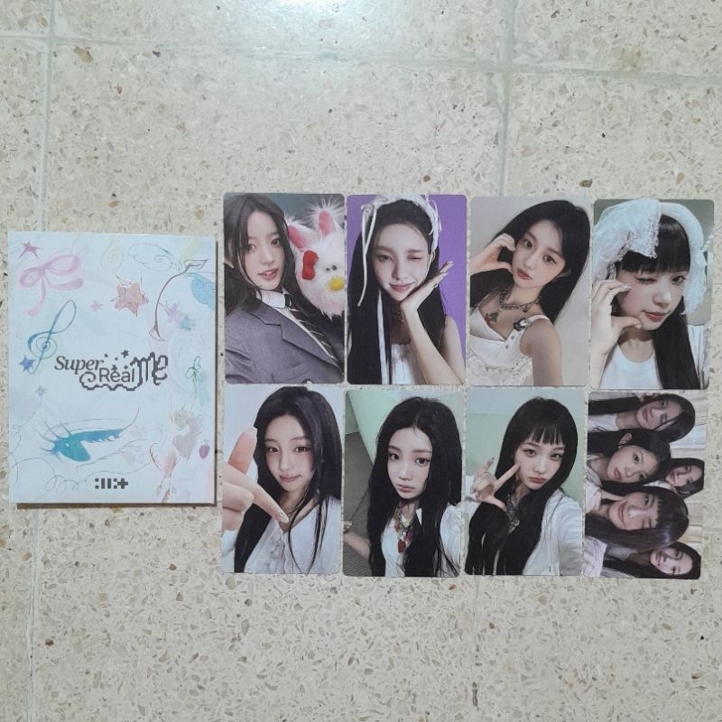 Jual [READY] ILLIT PHOTOCARD Album Super Real Me Weverse ver yunah minju moka wonhee iroha grup ...