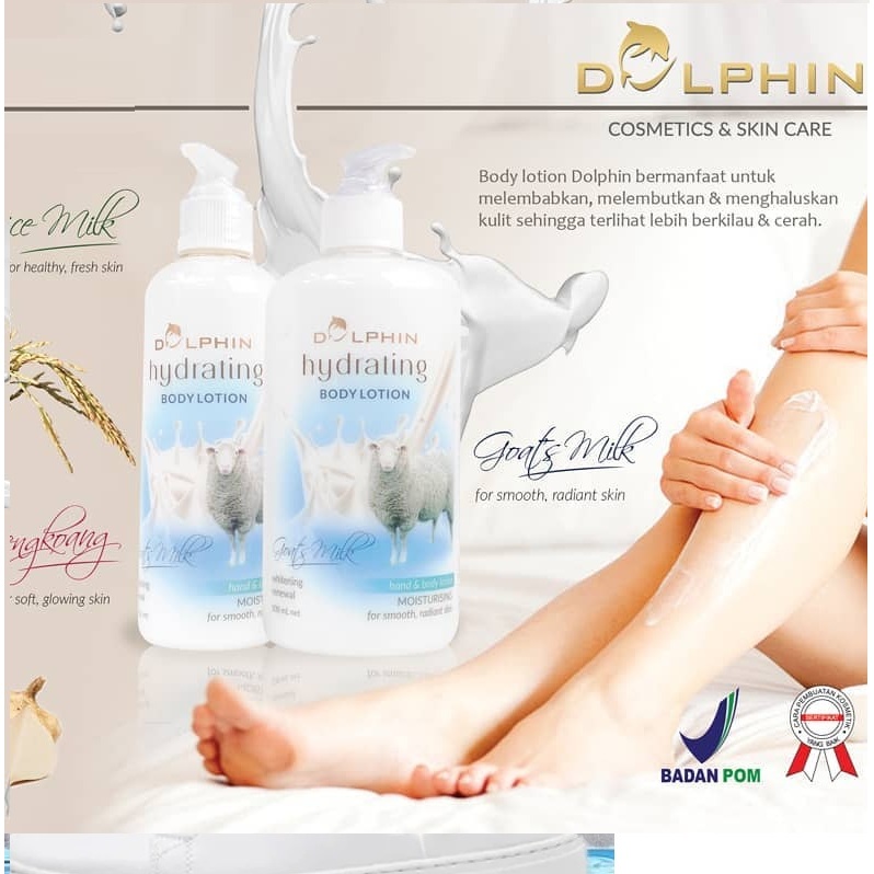 Jual DOLPHIN BODY WASH BODY LOTION GOAT MILK SABUN CAIR PEMUTIH SABUN ...